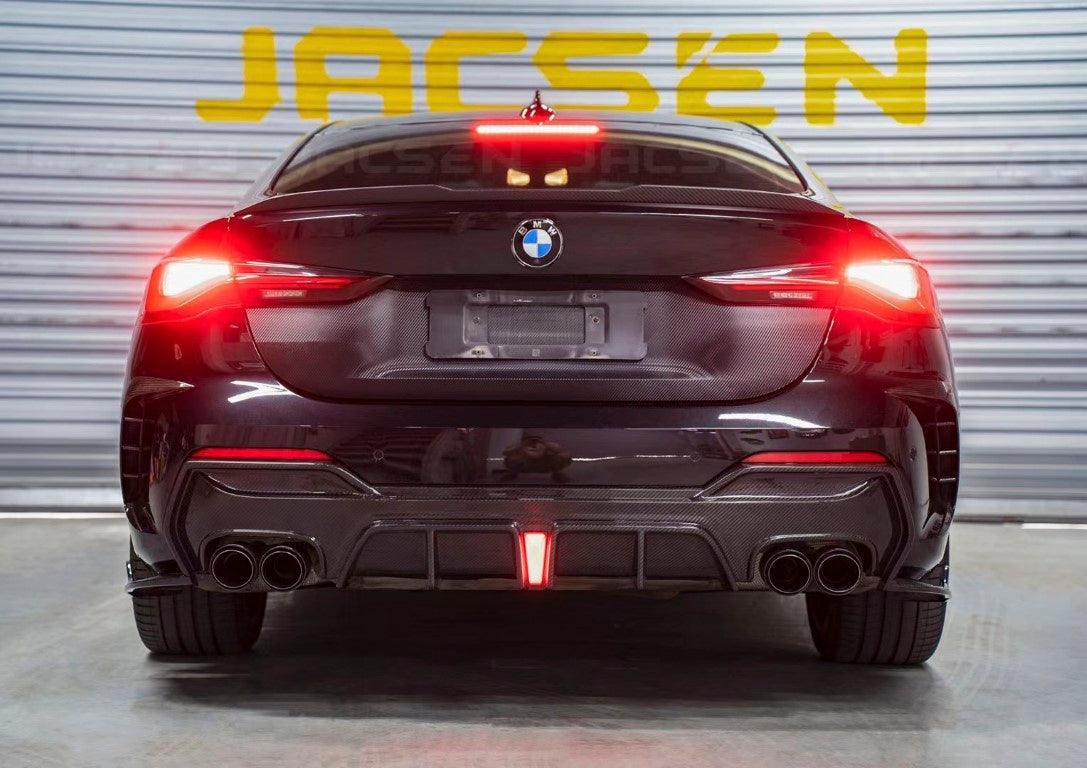 BMW 430i M440i G22/23 aftermarket parts-TAKD Carbon Rear Rear Diffuser