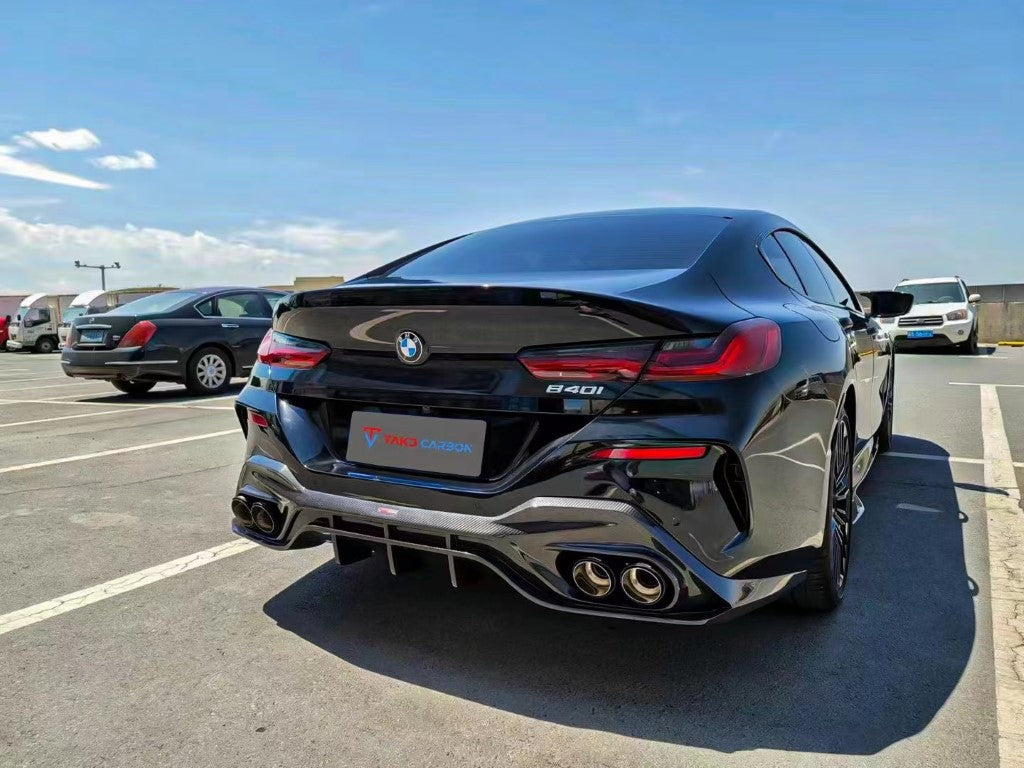 BMW 8 Series 840i M850i G16 aftermarket parts - TAKD Carbon Diffuser