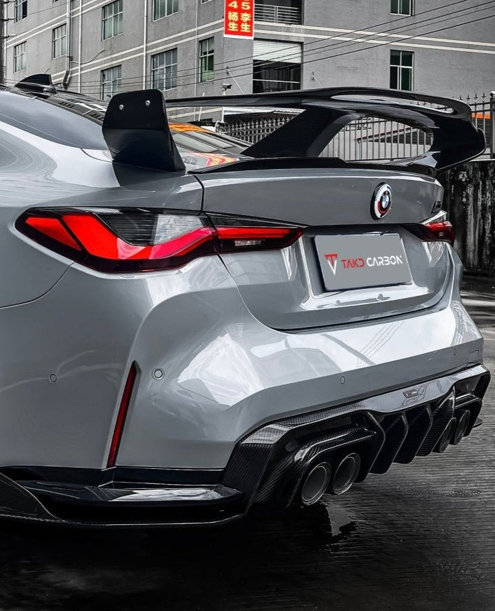 BMW M4 / C 4 series 430i M440i aftermarket parts TAKD Carbon Rear Wing