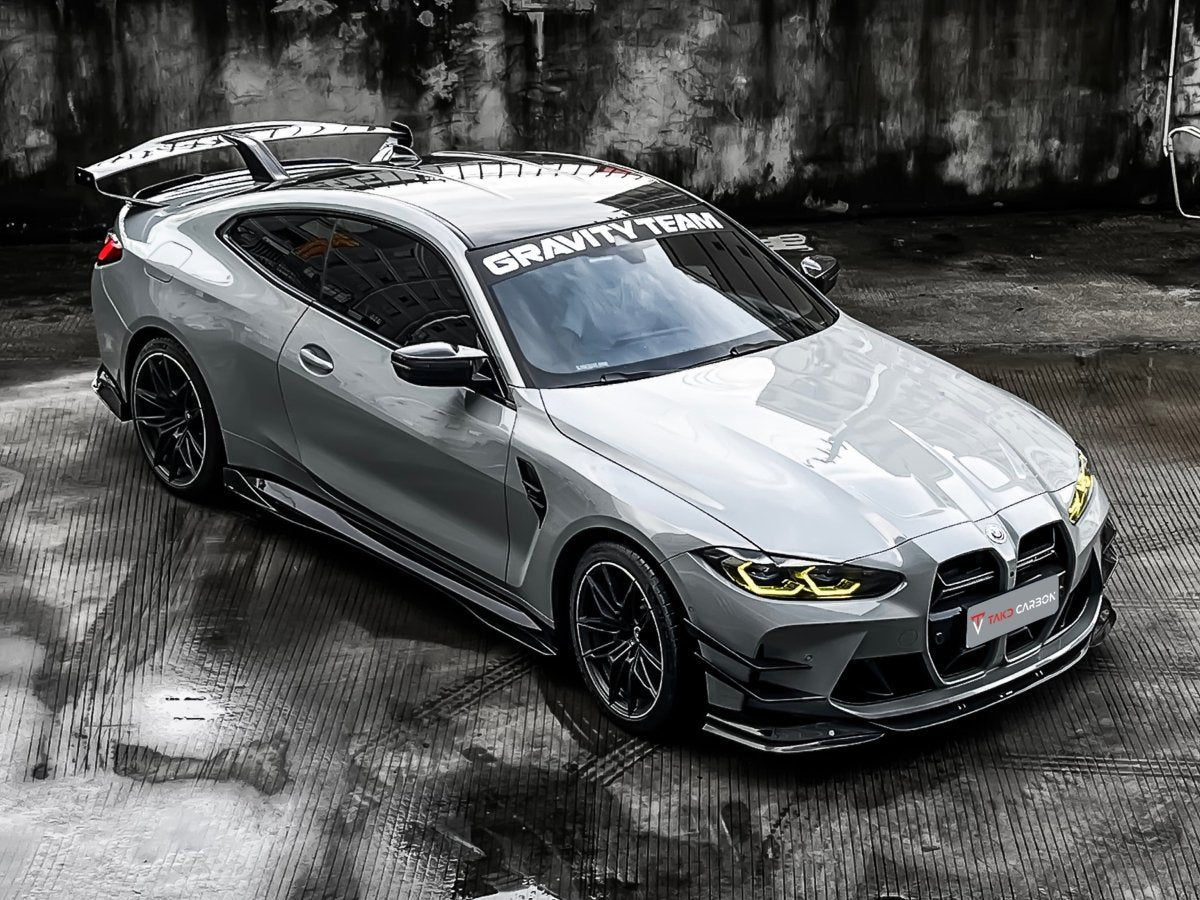 BMW M3/M3C G80 & M4/M4C aftermarket parts TAKD Carbon Side Skirts