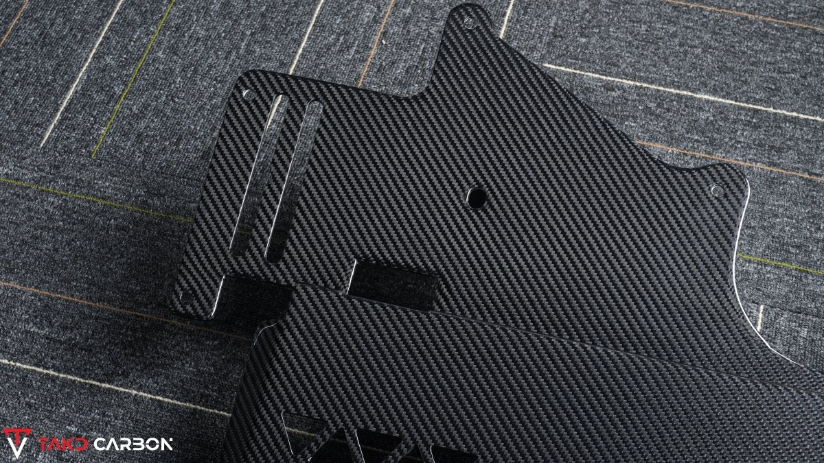 BMW M3/M3C G80/G81 M4/M4C aftermarket parts TAKD Carbon Skid Plate