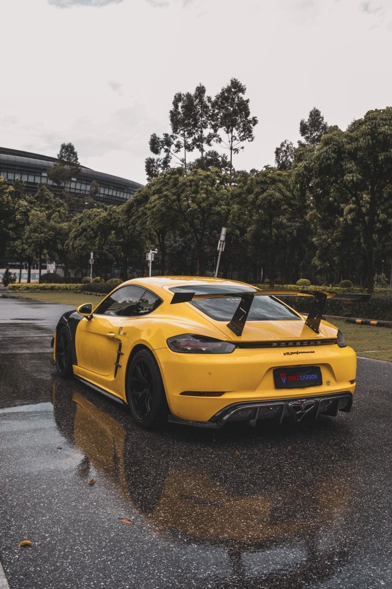 Porsche 718 Boxster / Cayman Carbon Fiber Kit – TAKD Carbon