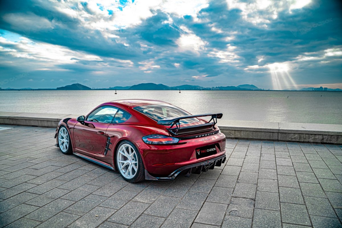 Porsche 718 Boxster / Cayman Carbon Fiber Kit – TAKD Carbon